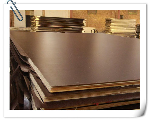 15mm Brown Film Construction Plywood Board with Mr WBP Glue , Fireproof and Weather Resistant