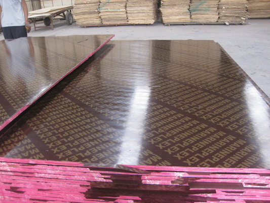 External Film Face Plywood / 18mm Marine Plywood Sheets with Hardwood Core