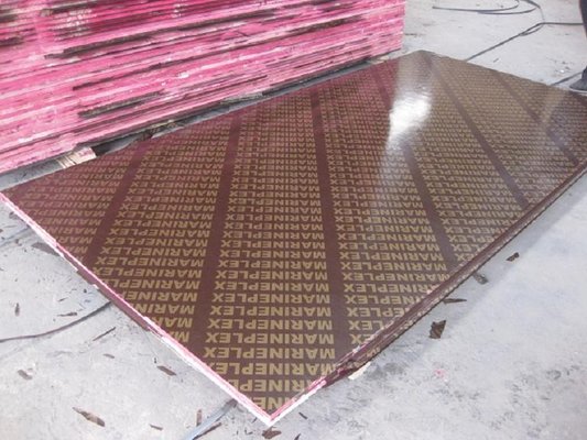 Poplar Core Shuttering Plywood Sheets for Commercial , Weather Resistant