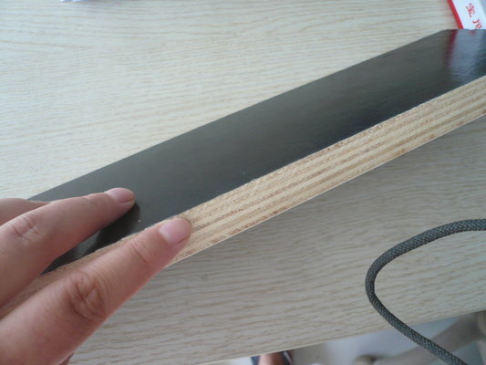Black Construction Shuttering plywood / exterior plywood sheets with two hot press and two sanding