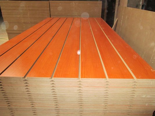 Grooved Slotted MDF Board 