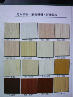 Custom Colorful Plain Slotted MDF Sheets / Oak Veneered mdf for furniture making