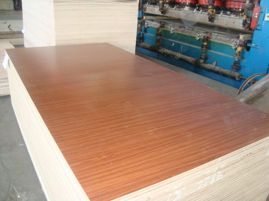 Paper Overlay Faced Melamine MDF Board for Packaging or Construction