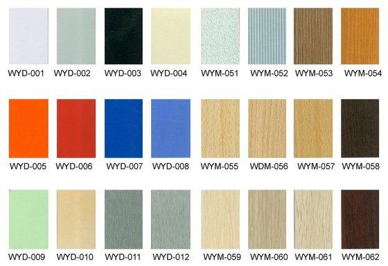 Colorful Paper Overlay Melamine MDF Board / Chipboard for Decoration and Furniture