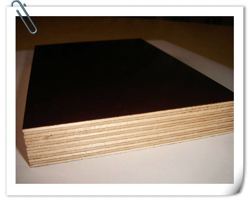 18mm Clean Contruction Black film faced Plywood / FFP Board Waterproof and fireproof