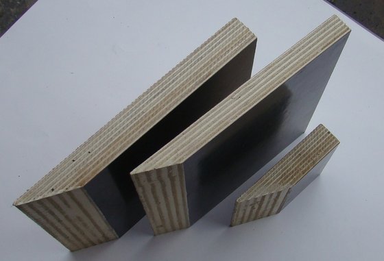Melamine hot press black Film Faced Plywood building board 12mm - 21mm