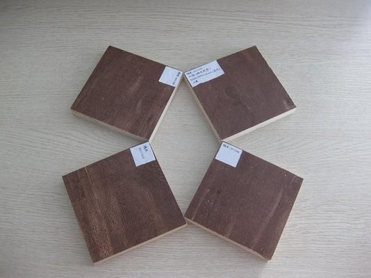 Laminated Pine Shutter Construction Plywood Formwork For Concrete Wall 12mm - 21mm