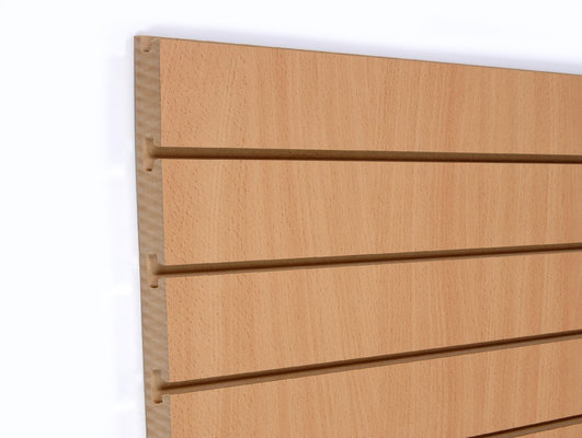 Grooved Slotted medium density fiberboard Slatwall 1220 x 2440 x 18mm
