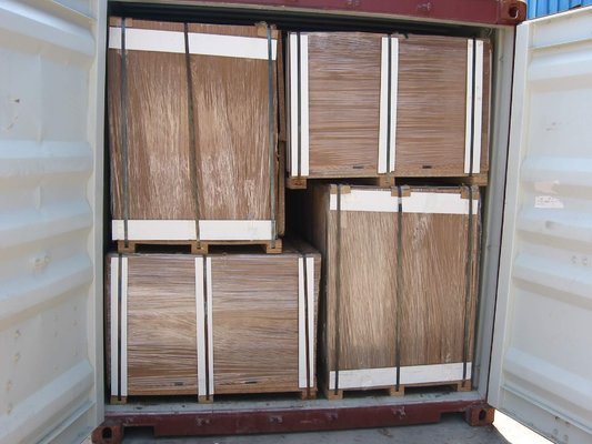 4-Edge Black Film Faced Plywood For Building Material , Tight Construction And High Strength