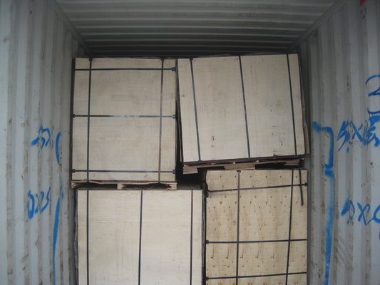 High Strength Construction Black Film Faced Plywood , Finger-Jointed FFP
