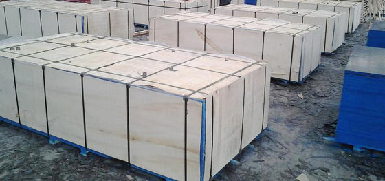 Finger-Jointed Poplar Core Construction Plywood With 1250*2500 , Strong Nail Holding