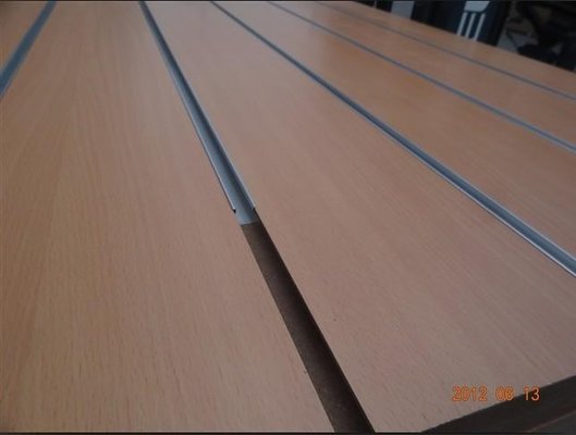 Plain grooved Slotted MDF customized 1220x2440x18mm with 7 - 15 slots