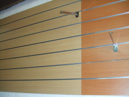15mm - 25mm Slotted mdf , E1 glue 1220*2440mm Slot MDF With Aluminium