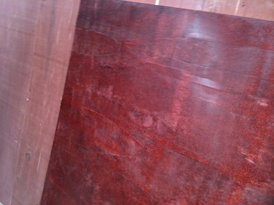 Red Film Faced Concrete Plywood Phonolic Glue Without Phonelic Paper