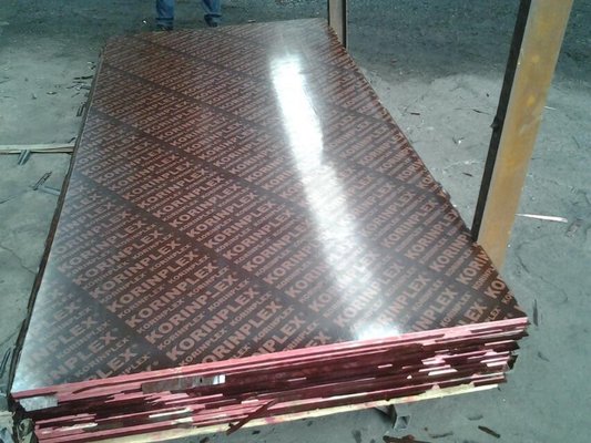 WBP Glue Brown Film Faced Plywood Two Hot-Press With Total Hardwood Core