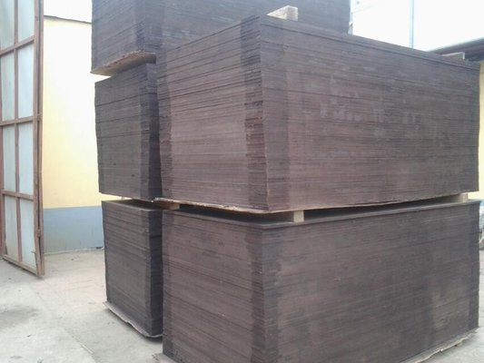 Poplar Core Shuttering Plywood Black / Brown For Construction / Package