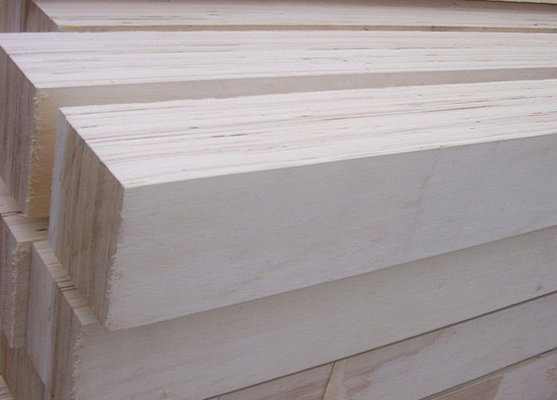 Lvl Door Frame LVL Lumber Full Poplar Veneer Core With Thickness 100mm
