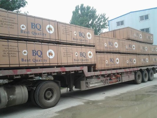 Veneer Core Construction Plywood Recycled With Water-Proof Phenolic Glue