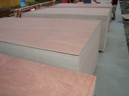 Hot Press  decorative plywood sheets With High Density , Perfect Funiture Grade