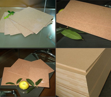 Furniture Raw Plain MDF Hardwood With Poplar , white mdf board