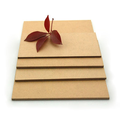 Poplar Plain MDF Medium Density Fiberboard waterproof with 2.5mm - 30mm