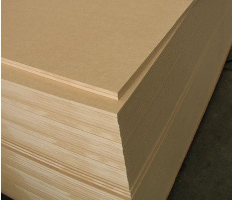 Density Over 720kgs 2mm 2.5mm Plain MDF For Packaging Boxes , Pallet Or Loose Packing