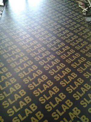Thin Brown Film Faced Plywood Waterproof , Thickness 6mm - 12mm