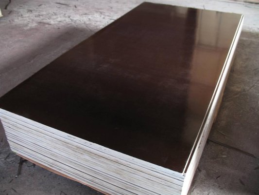 Poplar WaterProof Brown Film Faced Plywood hardwood For Building