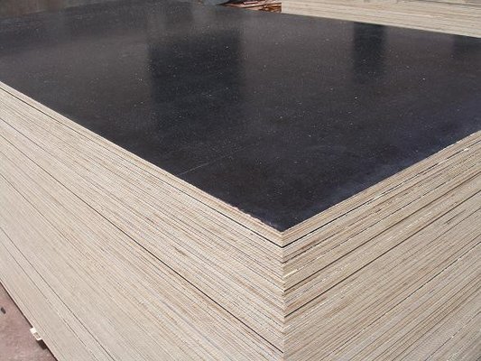 Formwork Hardwood Phenolic FFP Thin Thickness With Black / Brown Film