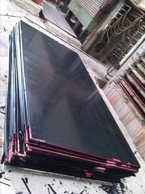 Concrete Black Film Faced Plywood 6mm Poplar Plywood For Formwork Usage