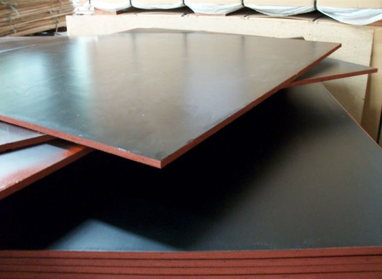 Poplar Core Phenolic Black Film Faced Plywood 6mm - 21mm With One Hot-Press