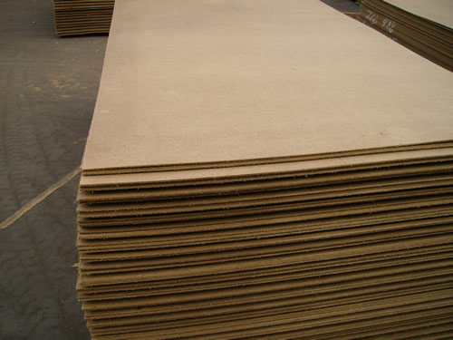 Thin Raw Mdf Plain Mdf For Package Boxes , 2mm - 5mm In Loose Packing