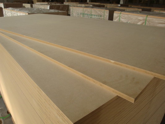 Thin Raw Mdf Plain Mdf For Package Boxes , 2mm - 5mm In Loose Packing
