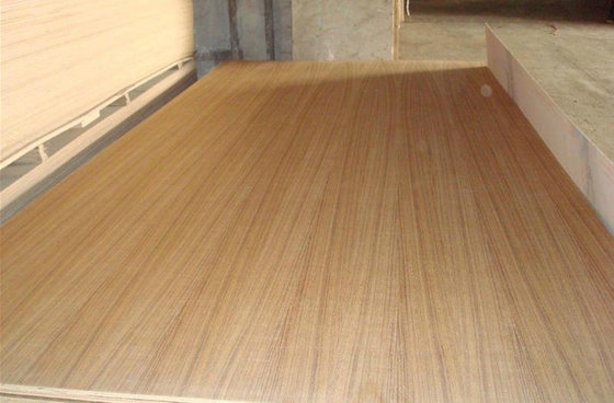 Solid Walnut Wood Veneer Fancy Mdf / fancy plywood 1220mm x 2440mm
