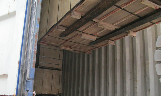 Finland Film Faced Shuttering Plywood Hardwood Core Density 600kg / CBM