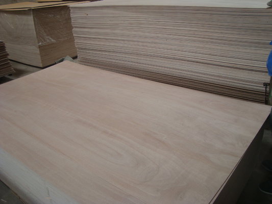 Eucalyptus Veneer 2mm For Making Plywood , Red hardwood Veneer