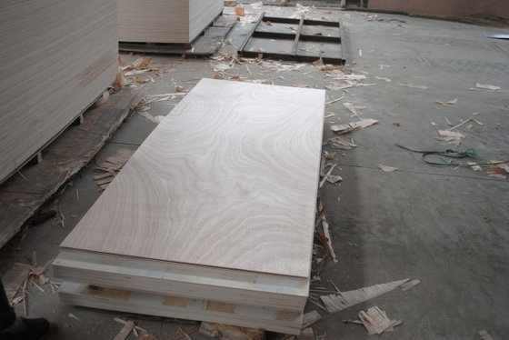 Door Decorative Commercial Plywood , thin plywood sheets Environmental