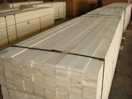 8000 mm Poplar LVL Lumber for machine packing furniture and construction