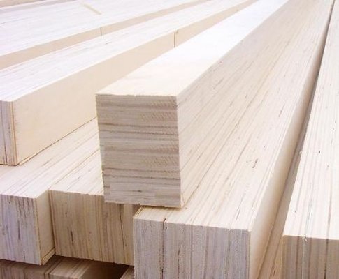 Door Frame LVL Building Construction Lumber with 100mm - 8000mm
