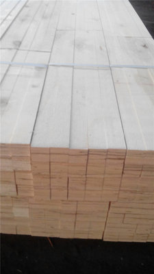 Pine Wood LVL Lumber For Bed Slat Door Core Frame , Environmental Friendly