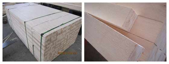 Full Poplar Lvl Timber / Lvl Plank for Packing , Pallet and Wooden Case