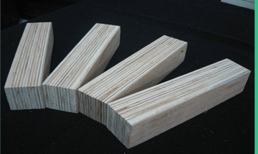 Fresh Poplar Material LVL Lumber For Door Core  , Pallets And Furniture