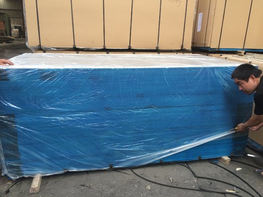 Two Hotpressing And One Sanding Brown Film Faced Plywood  With Customization Logo