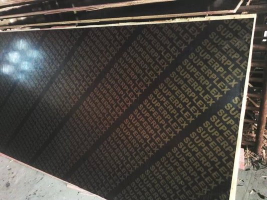 Recyclable Brown Film Faced Plywood / concrete form plywood Hardwood