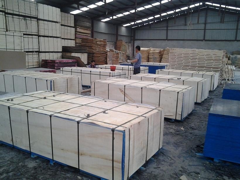 WBP Phenolic film faced shutteringd plywood for concrete wall forms , Wear and weather resistant