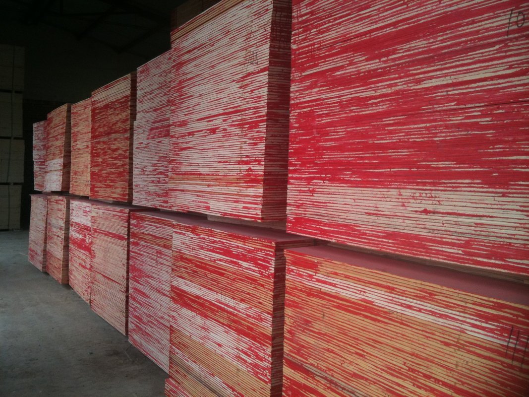 Phenolic film faced shuttering concrete plywood with pine , eucalyptus core 12mm 15mm 18mm