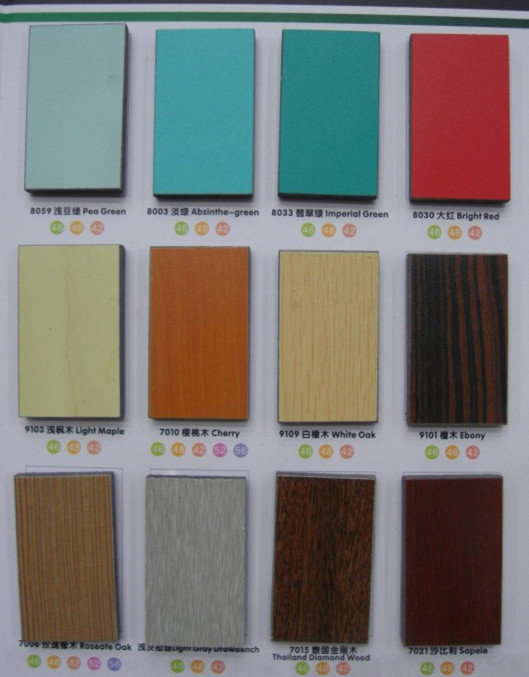 White / Red Oak Melamine MDF Board Poplar For Furniture / Decoration