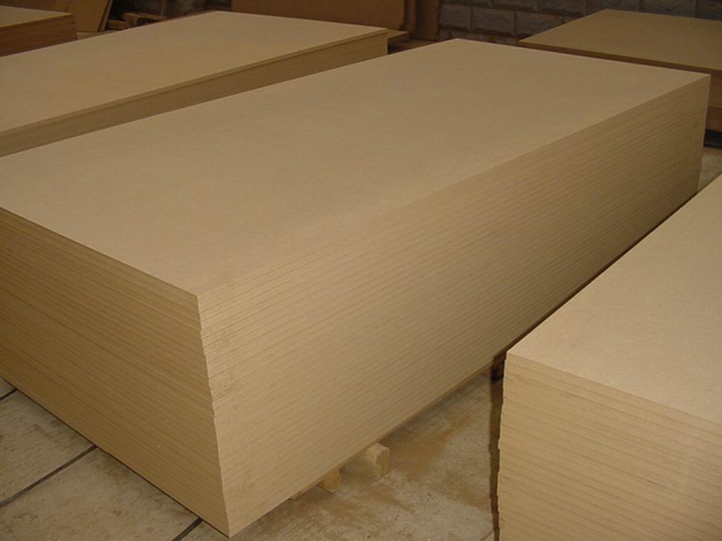 E2 Glue Total Poplar Plain MDF Board 2.44 x 1.83 x 3 mm For Package