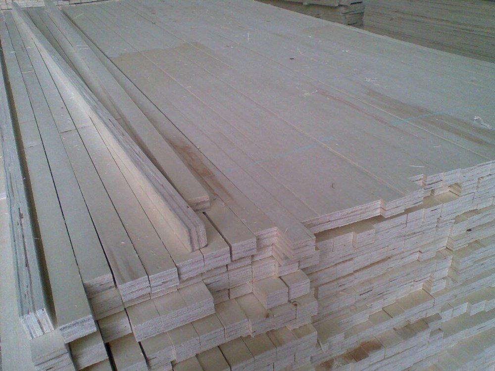 Poplar LVL Lumber Laminated Veneer Lumber For Door Core LVL Bed Slat