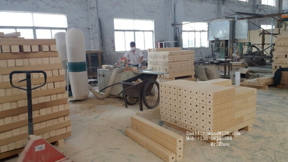Particle Blocks , LVL Lumber Chipboard For Pallet Foot 100 x 100 x 100